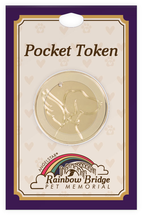 RAINBOW BRIDGE TOKEN DOGS LEAVE PAW PRINTS – Zero Rising